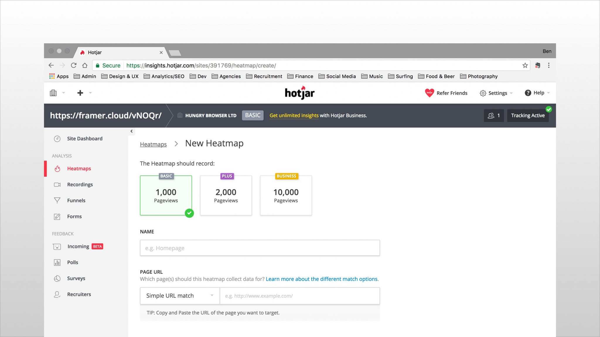 Remote User Testing Framer Prototypes With Hotjar Analytics